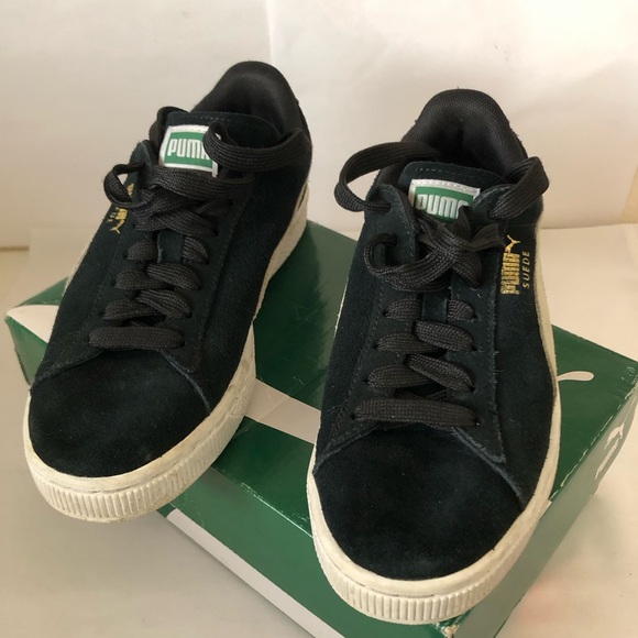 Puma | Shoes | Puma Suede Woman Tie Shoes | Poshmark